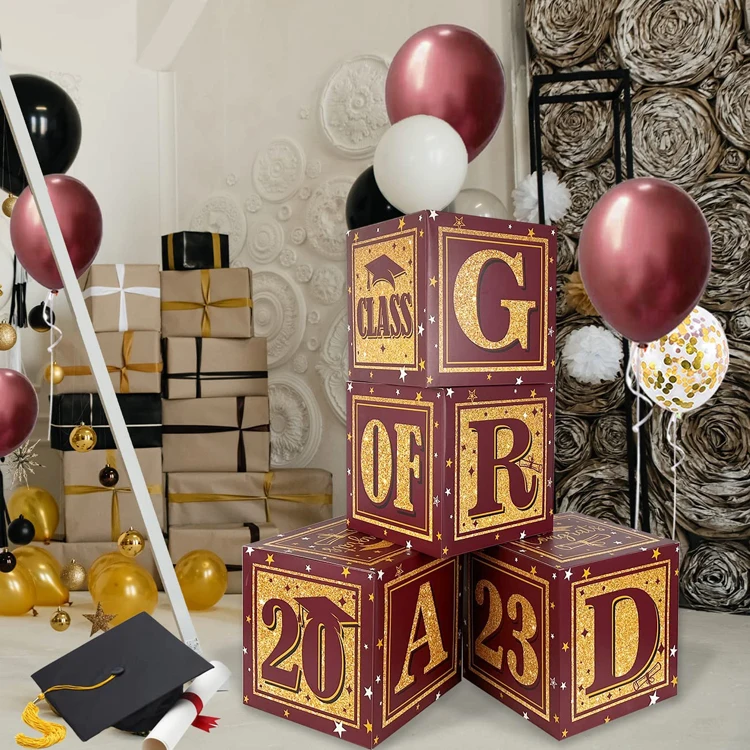 HAWIN 2023 Graduation Balloon Boxs - Perfect Party Supplies