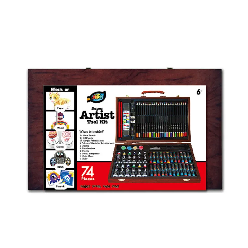 Rainbow Small Travel Wooden Colour Artist Drawing Pencil Professional ...