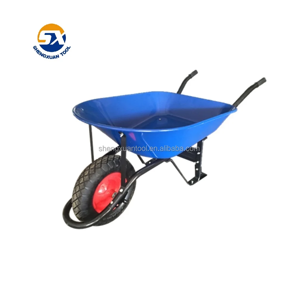 Extra Heavy Duty Double Wheels Wheelbarrows Metal Wheelbarrow - Buy ...