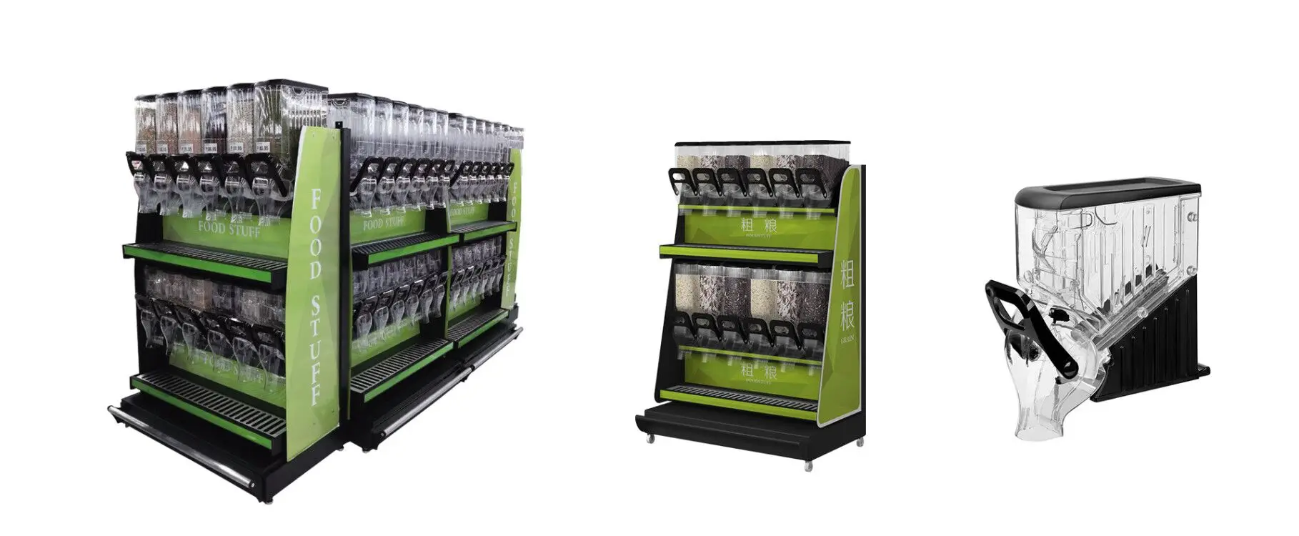 ECOBOX Vertical Candy Display Shelf for Retail Stores - OEM Available