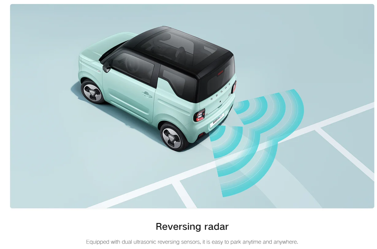 Electric Car Geely Panda Mini 2023 Ev Car 120km Cute New Geometry Geome ...