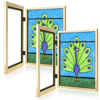 Kids Art Frames Front Opening Kids Artwork Frames Changeable Displays ...