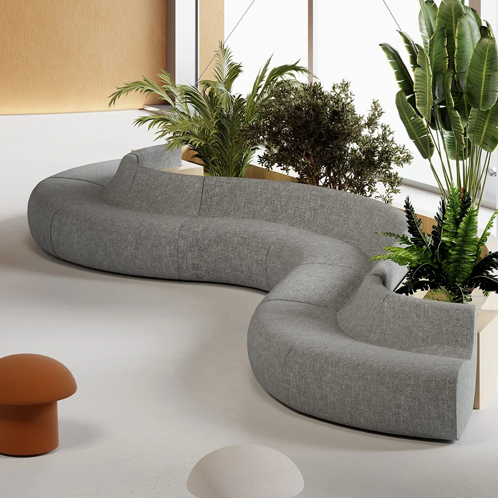 Modern Modular Office Sofa | Creative Lobby & Lounge Seating — Woven Space