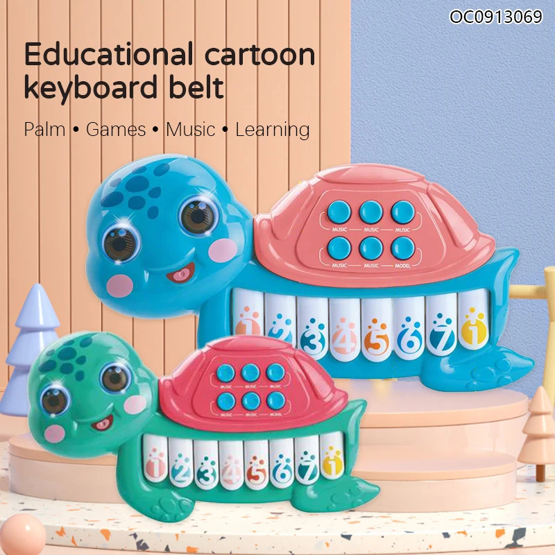 Cartoon Turtle Electronic Keyboard New Toy Musical Instruments Cartoon ...