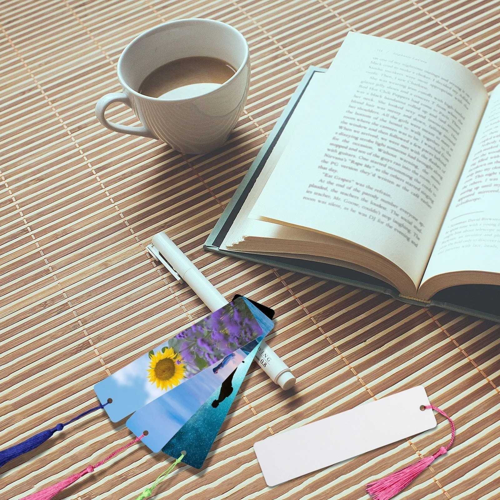 Customizable Sublimation Bookmarks - Sustainable & Stylish