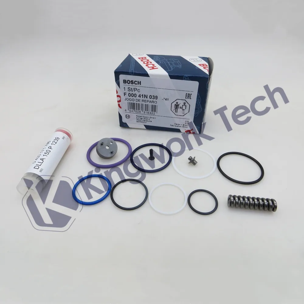 정품 새로운 Eui 연료 인젝터 정밀 검사 수리 키트 F00041n039 A39p1239 0433171786 0414701030 ...