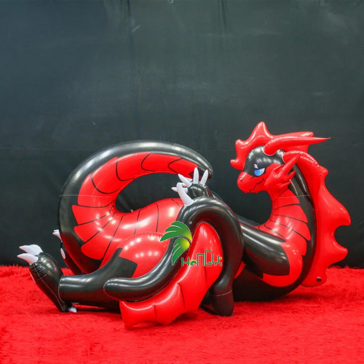 Ride on Inflatable Dragon - Customizable Fun & Advertising