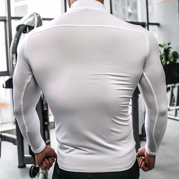New Sport Athletic Workout Baselayer Tshirt Men's Compression Quick ...