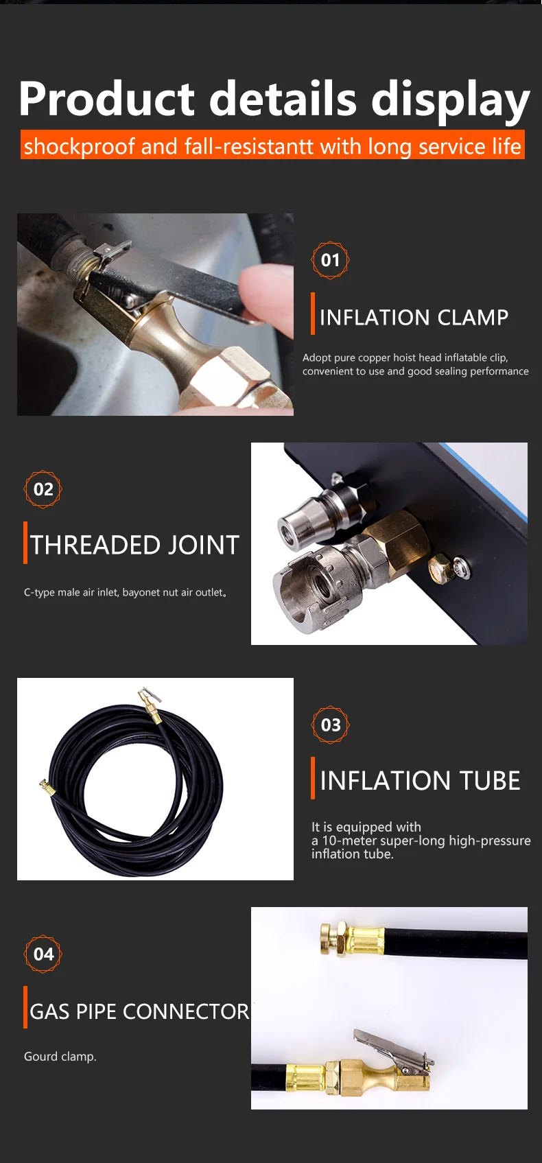 Digital Tyre Inflation System Gas Station Air Tyre Inflator Car ...