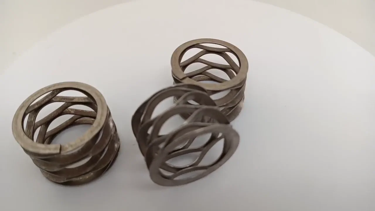 Custom Durable Multi-layer Spiral Compression Wave Spring For New ...