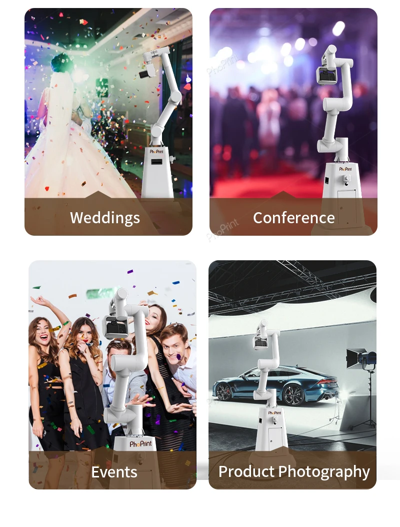 Newest Photo Camera Cobot Robot Arm 6 Axis Collaborative Glambot Photo ...