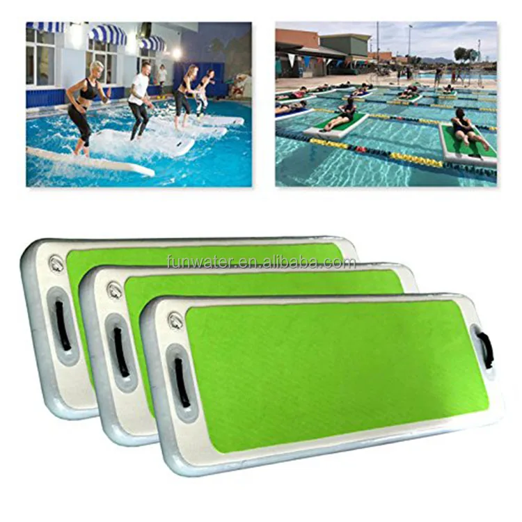 Customizable Inflatable Water Yoga Mats - Perfect for Gymnastics