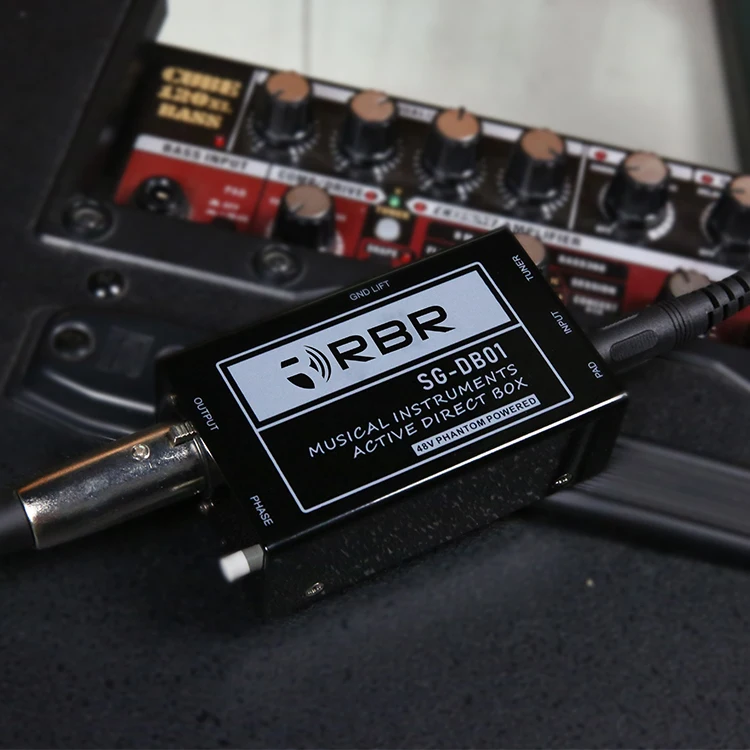 Ground Lift Sgdb01 Active Direct Box For Guitar Bass Guitar Keyboard ...