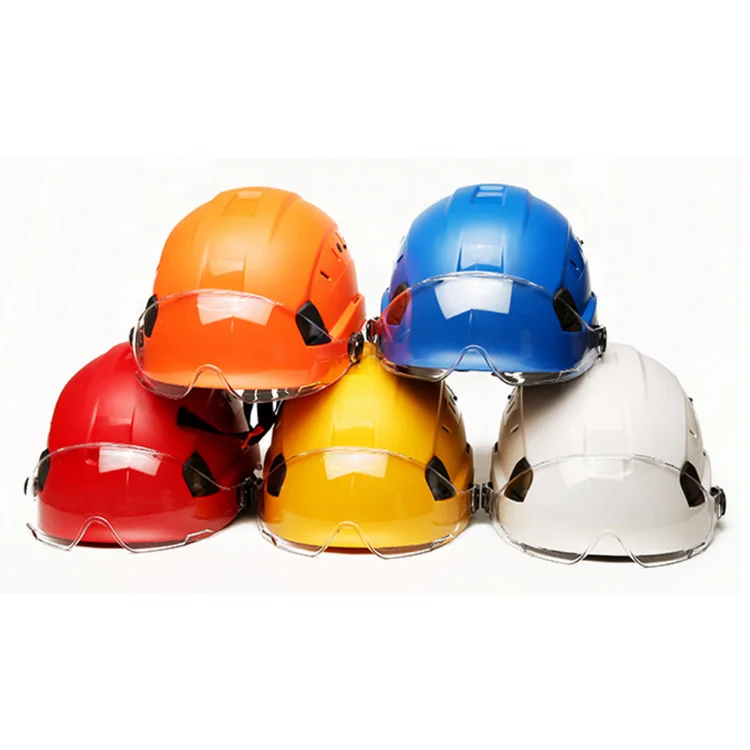 ANT5PPE Safety Helmet with Goggles Visor - Industrial Protection