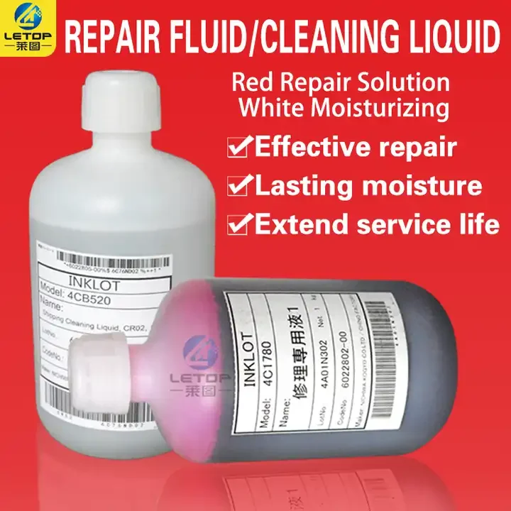 Letop Cleaning Solution Liquid Eco Solvent Print Head Cleaning Fluid ... Letop Cleaning Solution Liquid Eco Solvent Print Head Cleaning Fluid ...