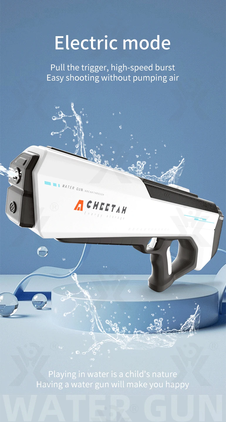 Chengji Summer Rechargeable Watergun - Fun for All Ages