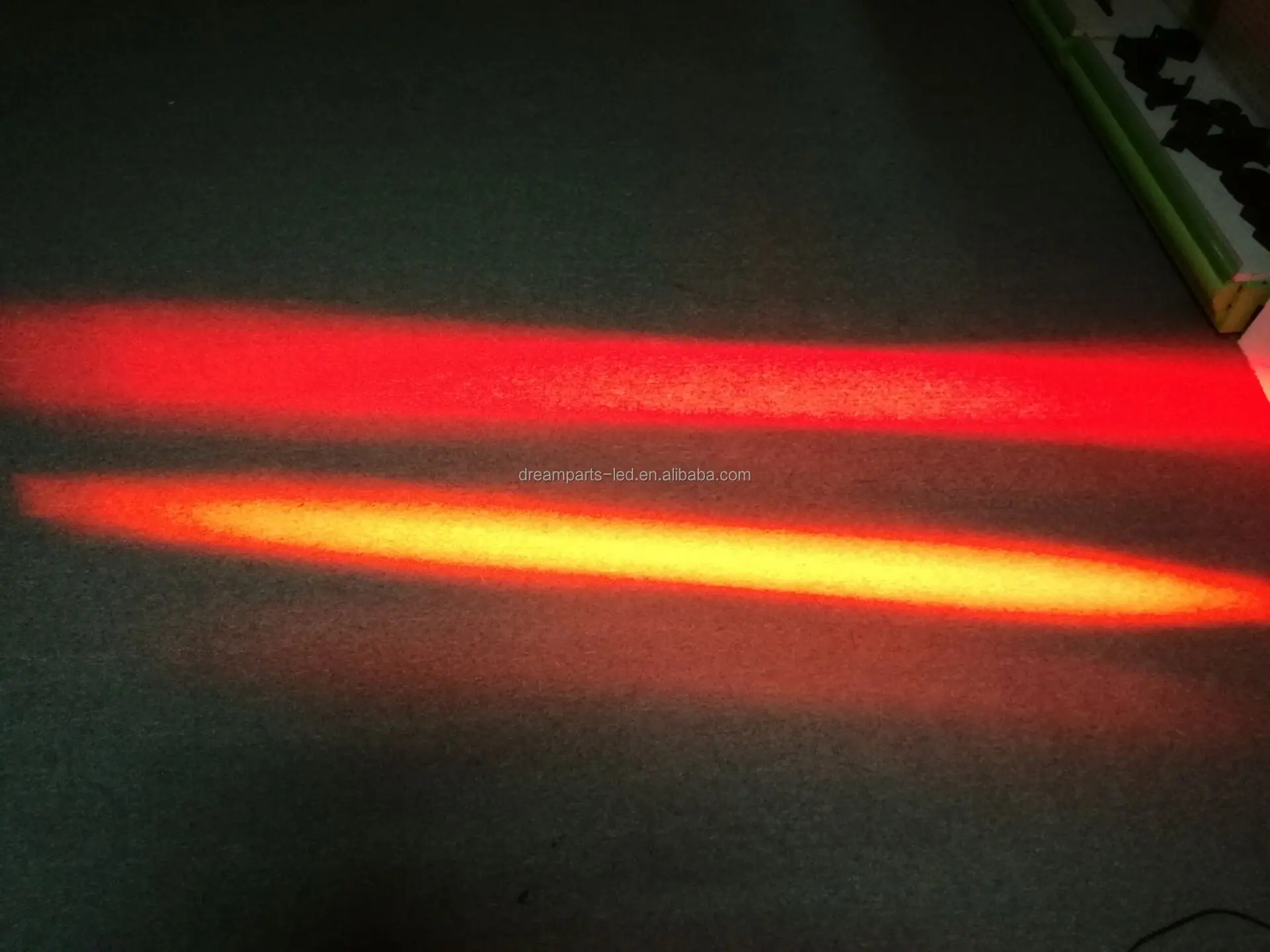 High Quality 10-80v 20w Forklift Led Red Zone Lights Red Line Beam ...