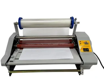 Badge Image Table Laminating Machine A4 A3 Hot Laminating Machine Roll ...