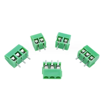 3.5mm Pitch 3.96mm Pitch 2p 3p 2 3 Pin Way Straight Dip Pcb Screw ...