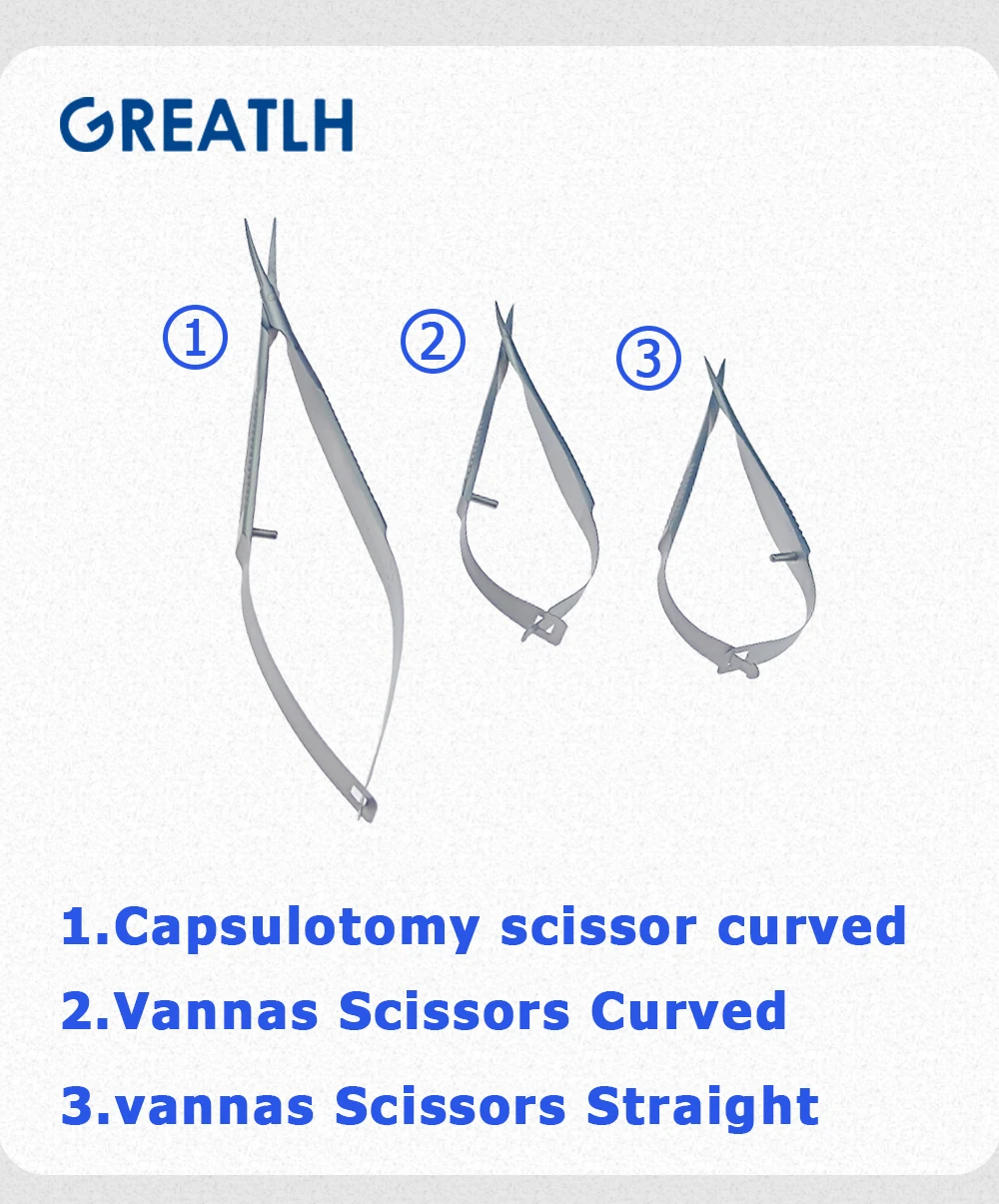 Hot Sale 21pcs Stainless Steel Cataract Ophthalmic Equipment Set