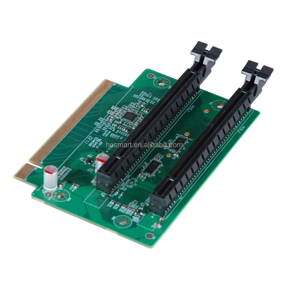 EX-16X-300 Server PCIE Expansion Card - 2x PCIE 8X & 1x MINIPCIE