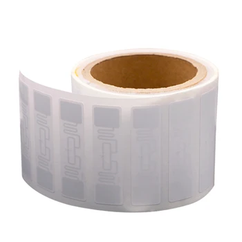 Uhf Rfid Sticker Label For Packaging Label By Alien 9662 Uhf Rfid Inlay ...