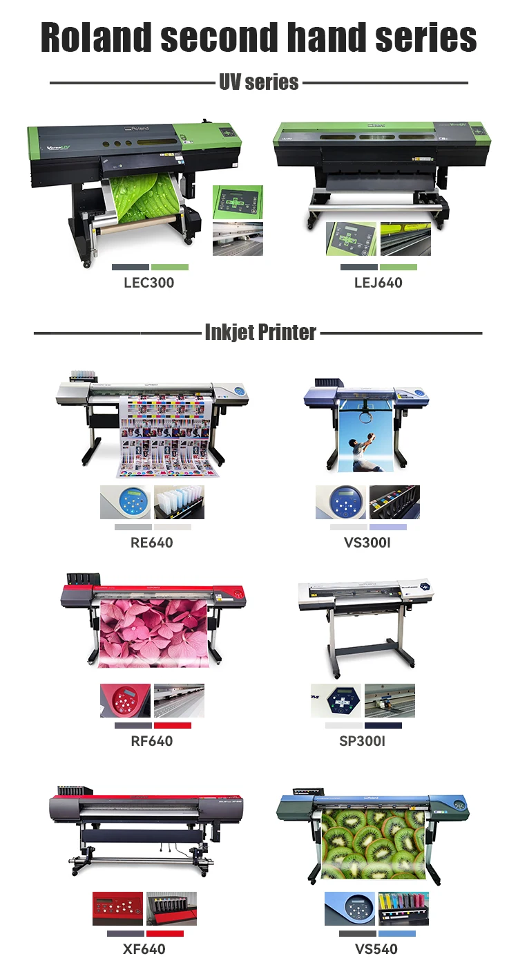 Roland Eco Solvent Printer & Cutter Vs300i for Sticker Printing