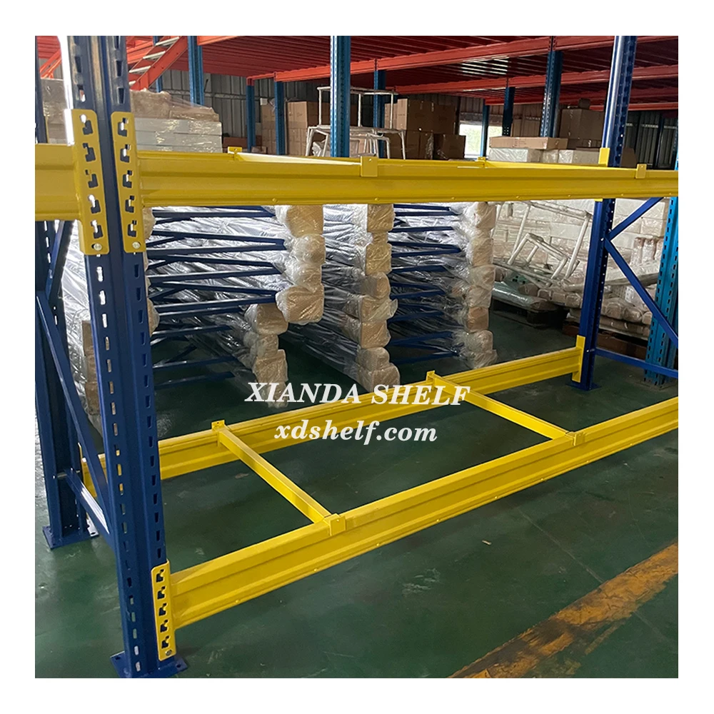 Ladder Structural Warehouse Rack Storage Safety Customized Heavy Load ...