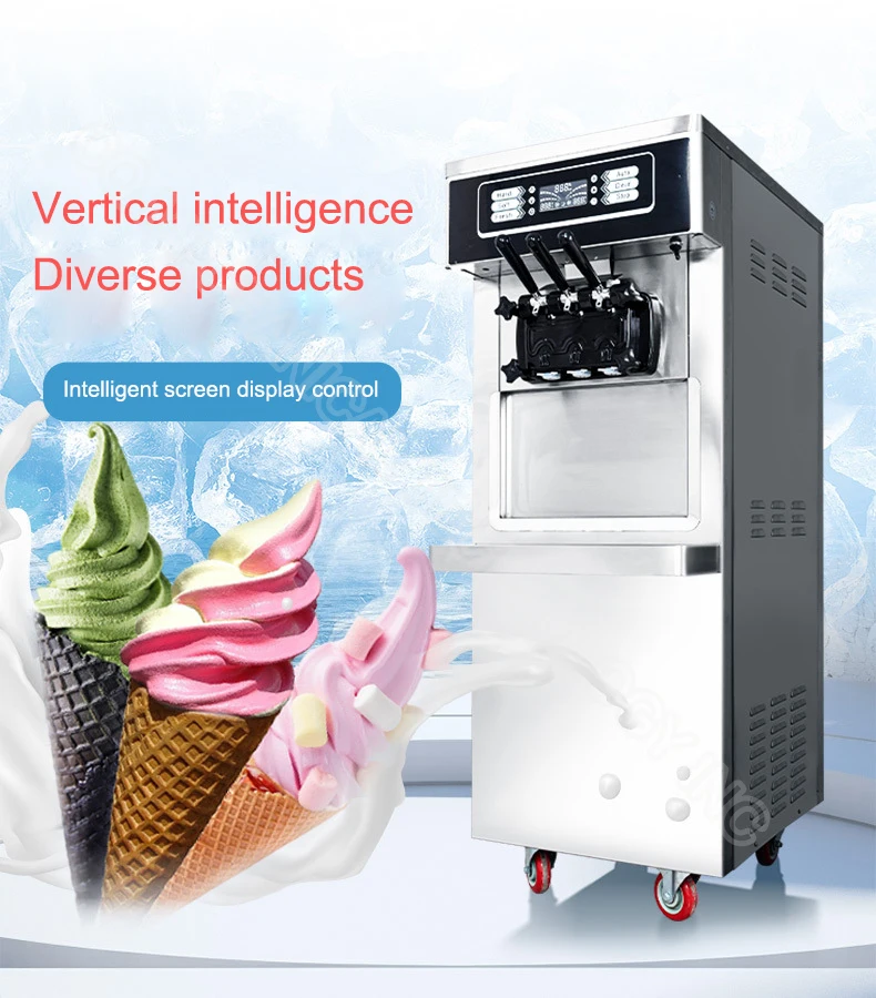 Genuine Ice Cream Machine Commercial Ice Cream Machine| Alibaba.com
