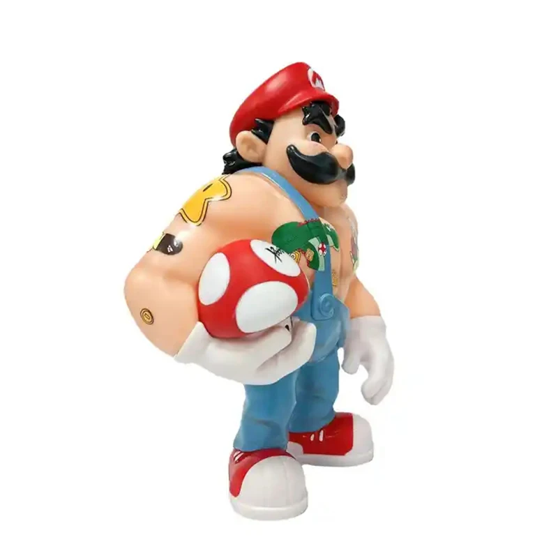Oem Wholesale Figure Toy Muscle Mario Car Decoration Pvc Action Figure ...