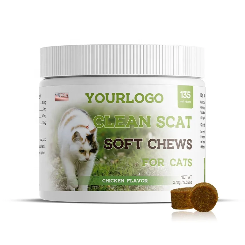 Private Label Digestive Gut Health Supplement Clean Scat Litter Box ...