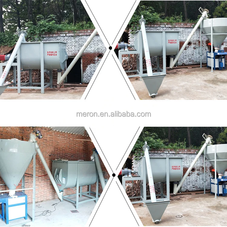 Gypsum Putty Mixer Simple Construction Mixture Plant 1-5t/h Less ...