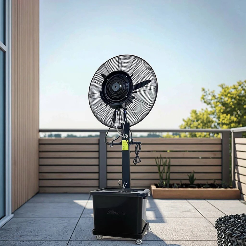 30-inch Industrial Spray Fan for Outdoor Cooling with Powerful Wind ...
