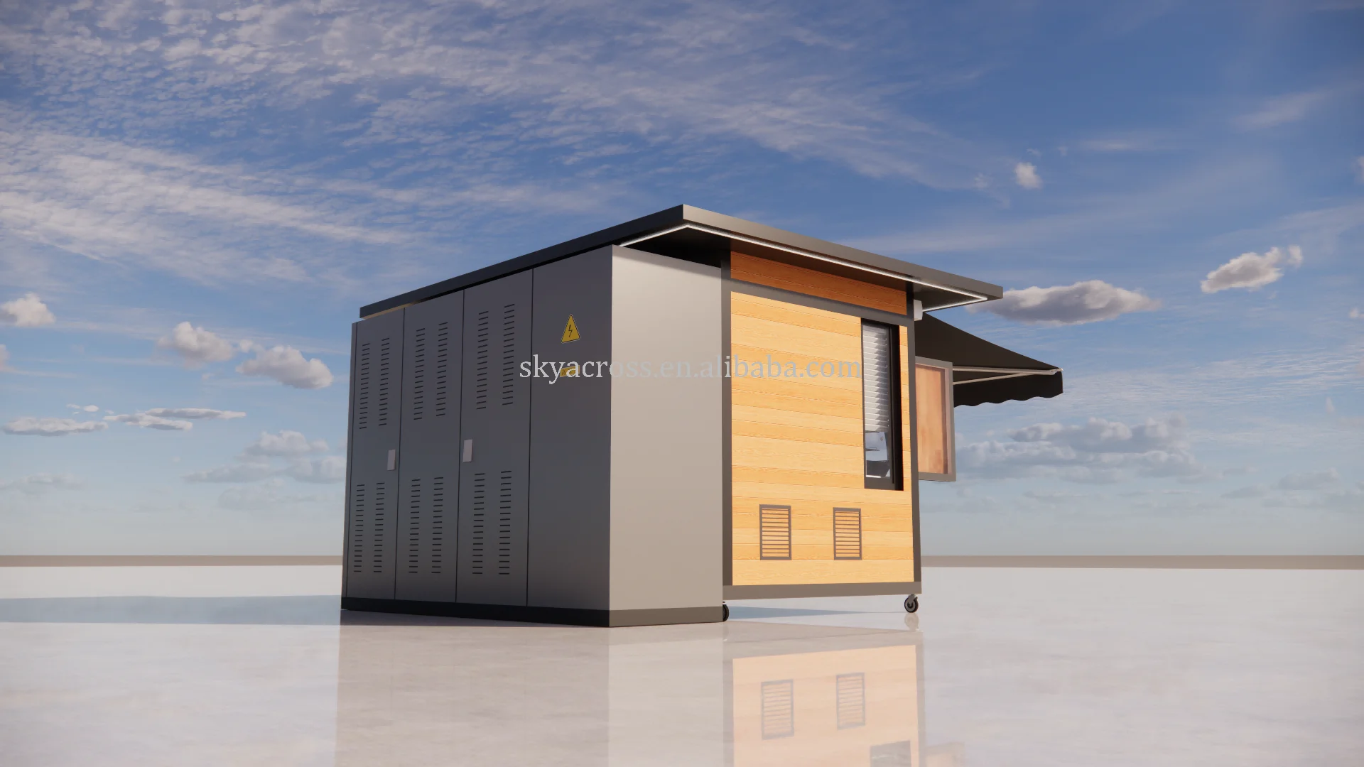 Modular Restaurant Prefabricated Container Kiosk - Drive-Through Food ...