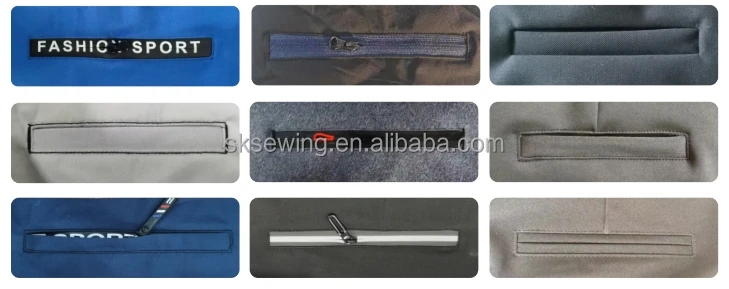 Automatic Computer Trousers Welting Pocket Sewing Machine With Laser ...