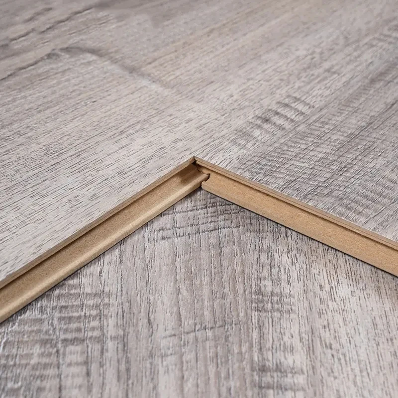 8mm-12mm Click Laminate Wood Flooring Waterproof Anti-slip Easy ...