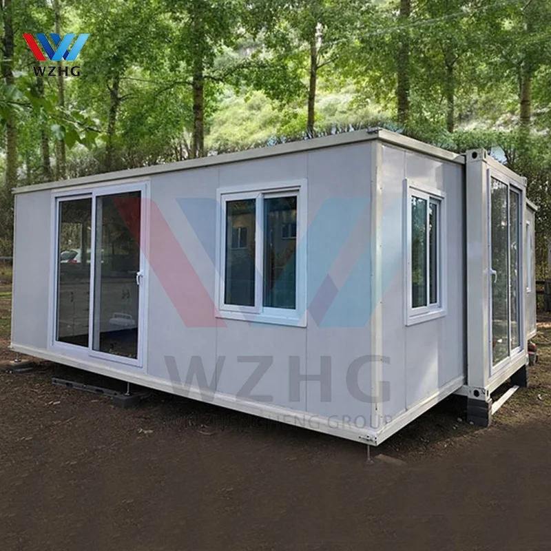 Standard 20ft And 40ft Prefab Projects High Ceiling Expandable Granny ...