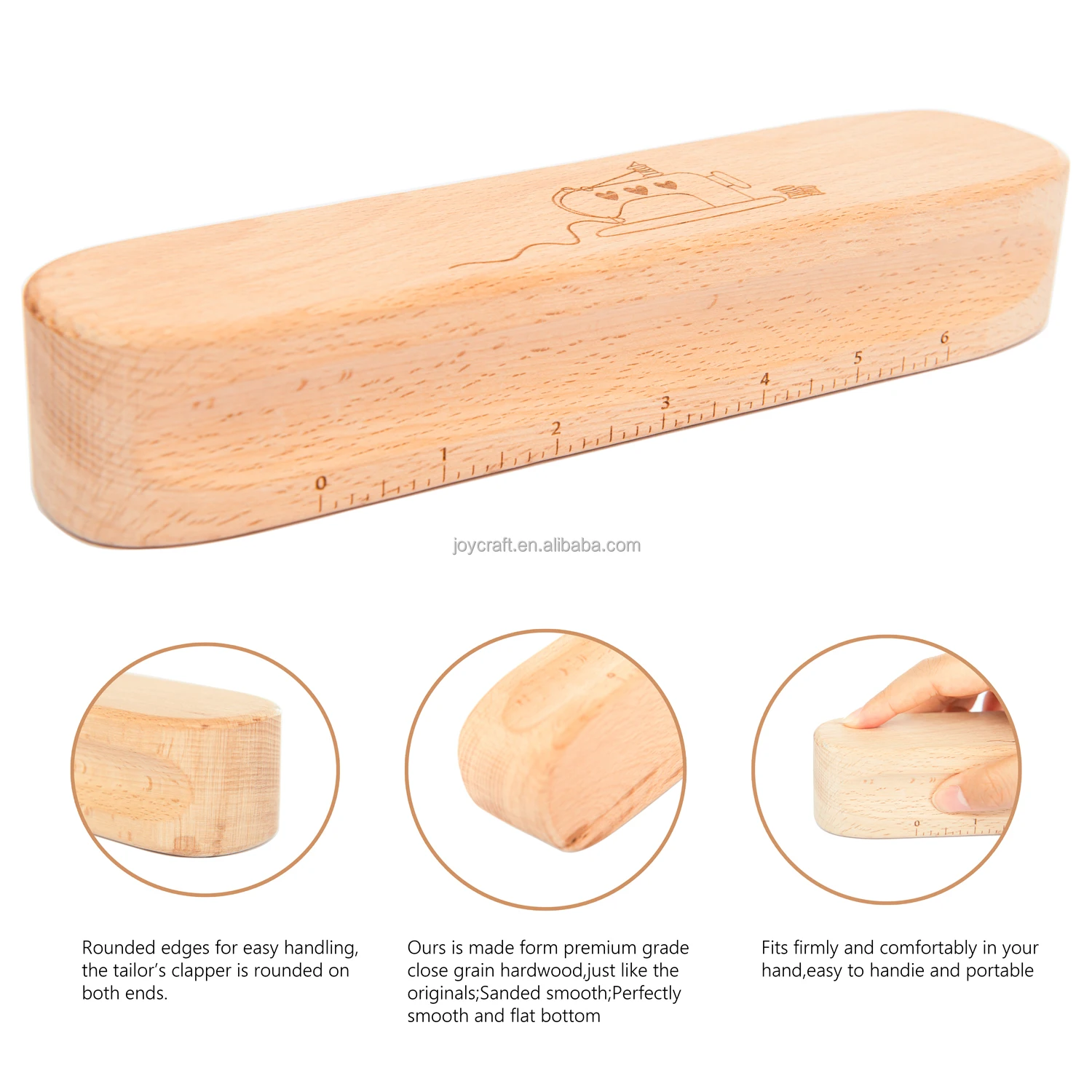 Tailors Clapper DIY - How to Make a Quilters Pressing Tool