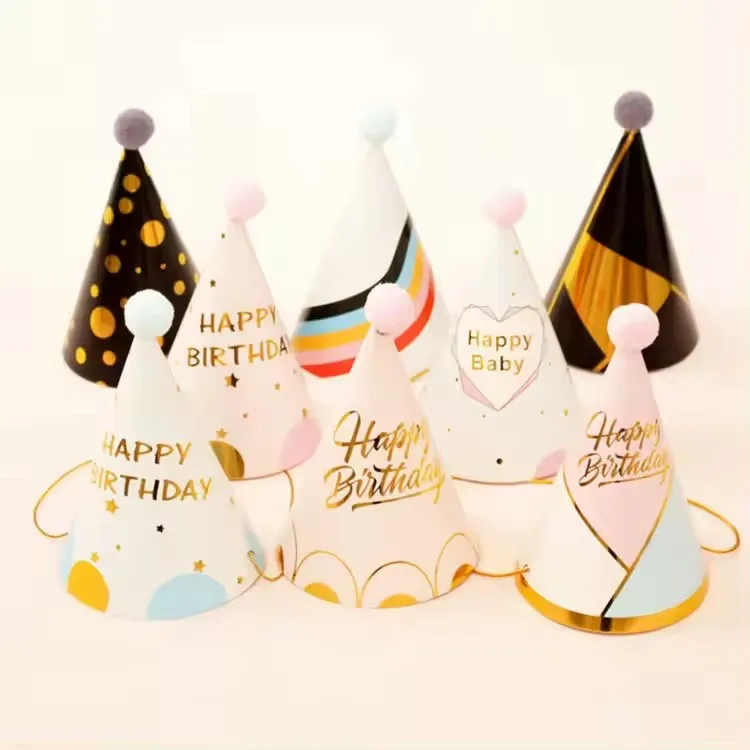 Happy Birthday Cone Hat - Fun Party Accessory for All Ages