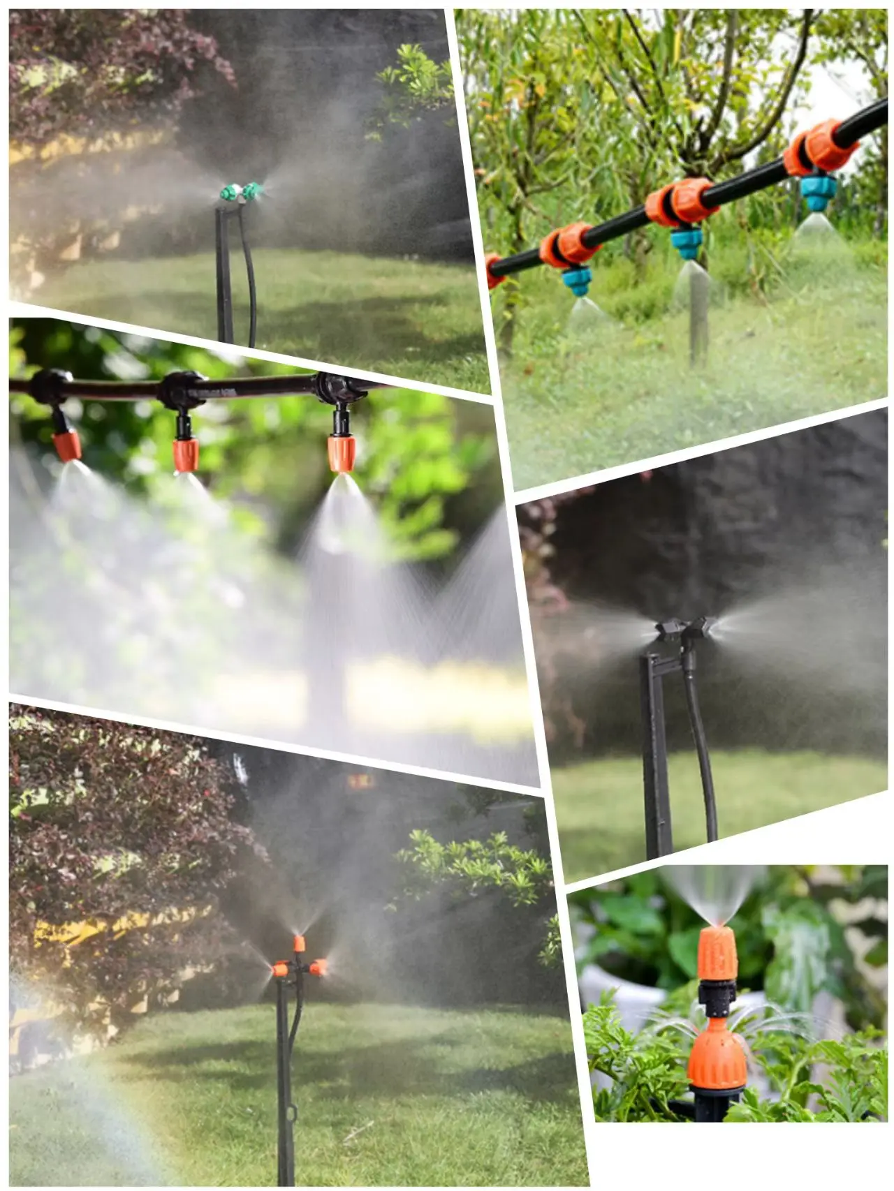 Garden Mist Spray Plastic Sprinkler Micro Nozzle For Agriculture ...