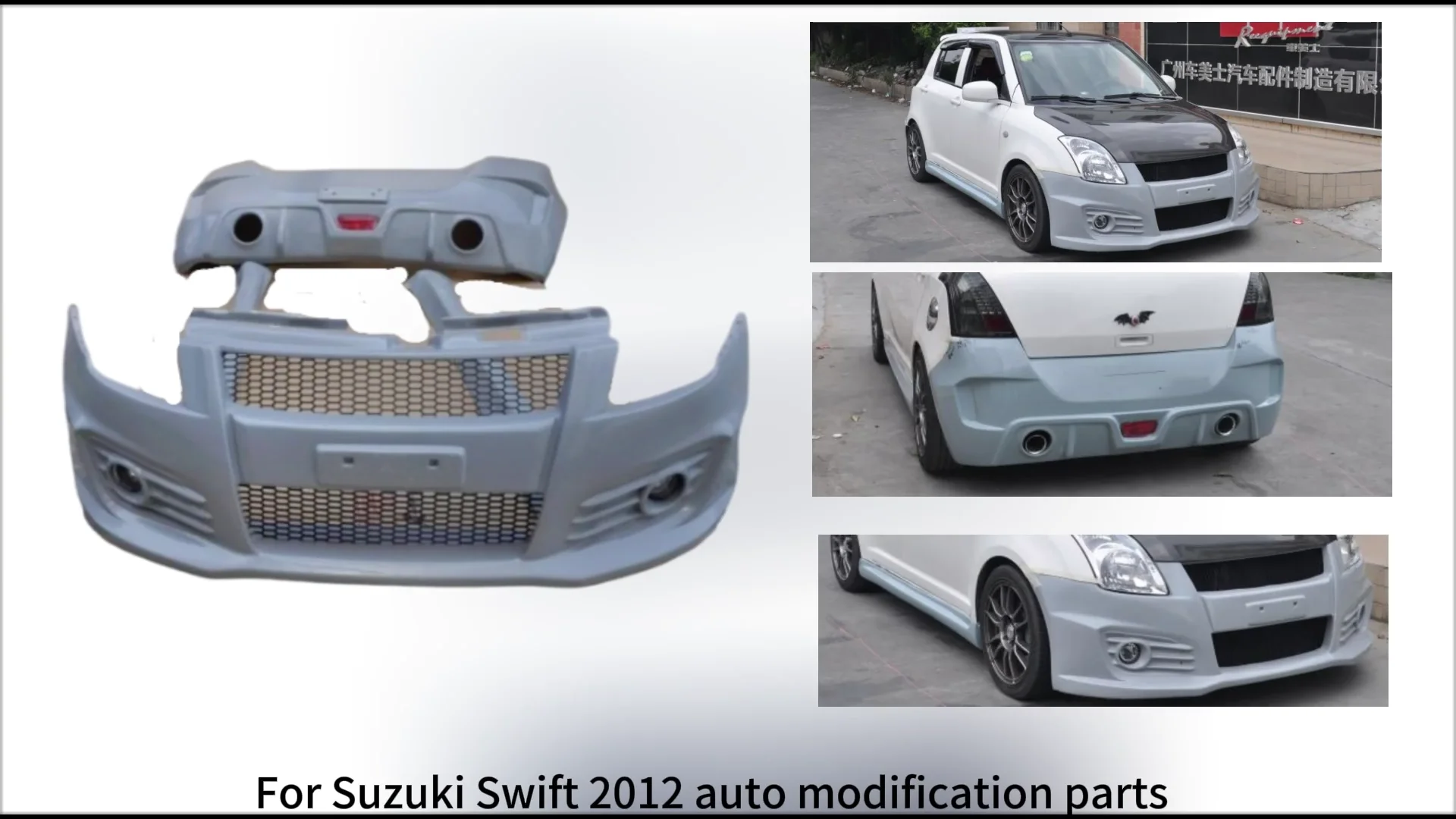 Kit De Carrocería Para Suzuki Swift 2012,Las Piezas Del Mercado De Accesorios Pp Incluyen ...