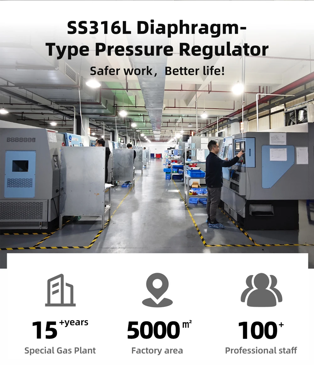 400bar Gas Regulator - Precision for Nitrogen & Helium