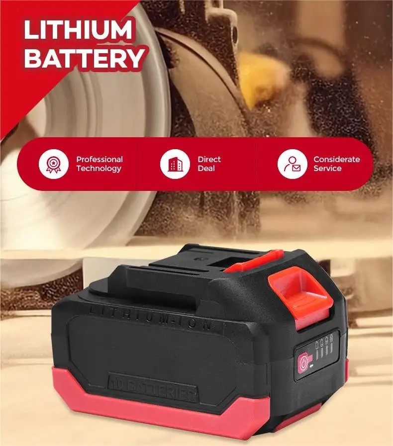 Lithium 18650 Cell Battery Pack - 20v Power Tools Ferrex 40v