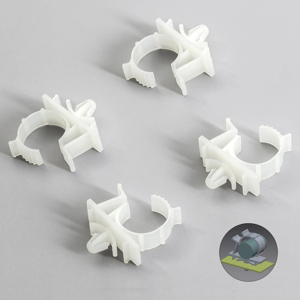 Plastic Nylon Plug In Wing Push Mount Cable Management Organizer Drop ...