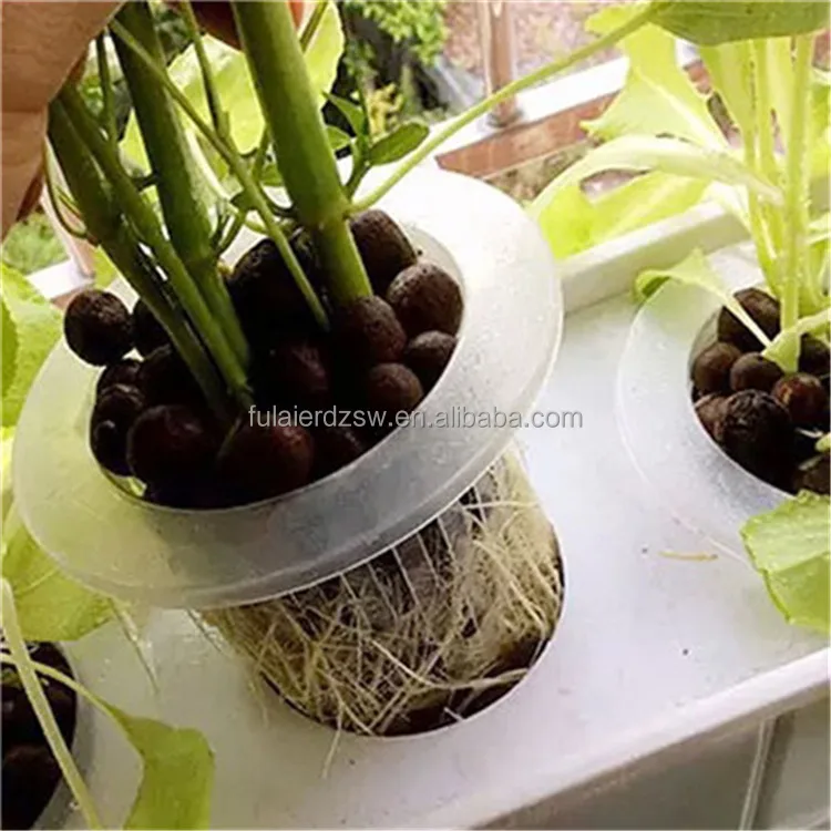 Hydroponics Grow Net Pot Soilless Cultivation Plastic Mesh