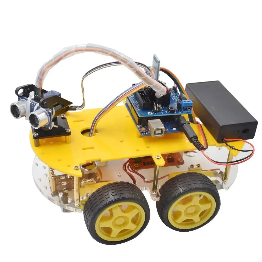Avoidance Tracking Motor Smart Robot Car Chassis Kit Speed Encoder ...