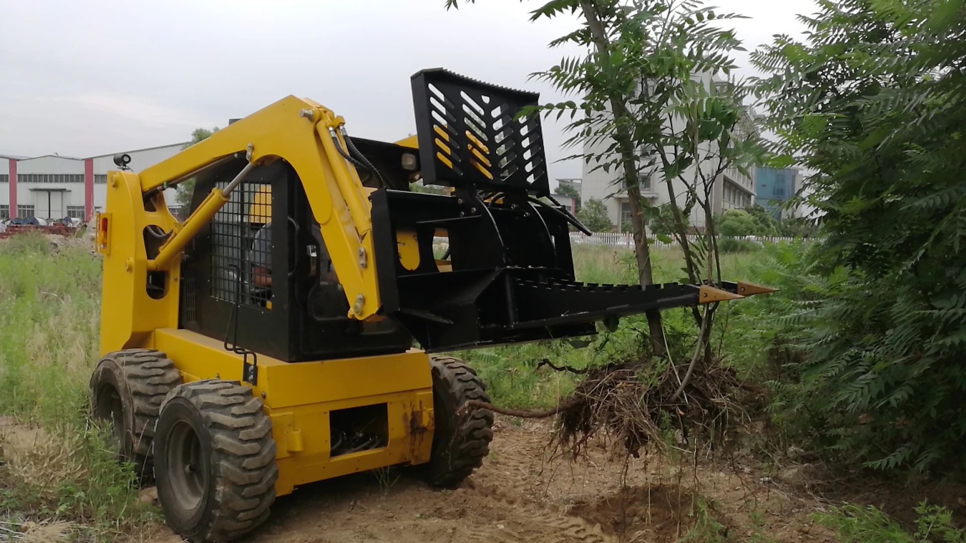 Lichmach Crawler Mini Skid Steer Loader 0.5 Ton 0.4cbm Case Skid Steer ...