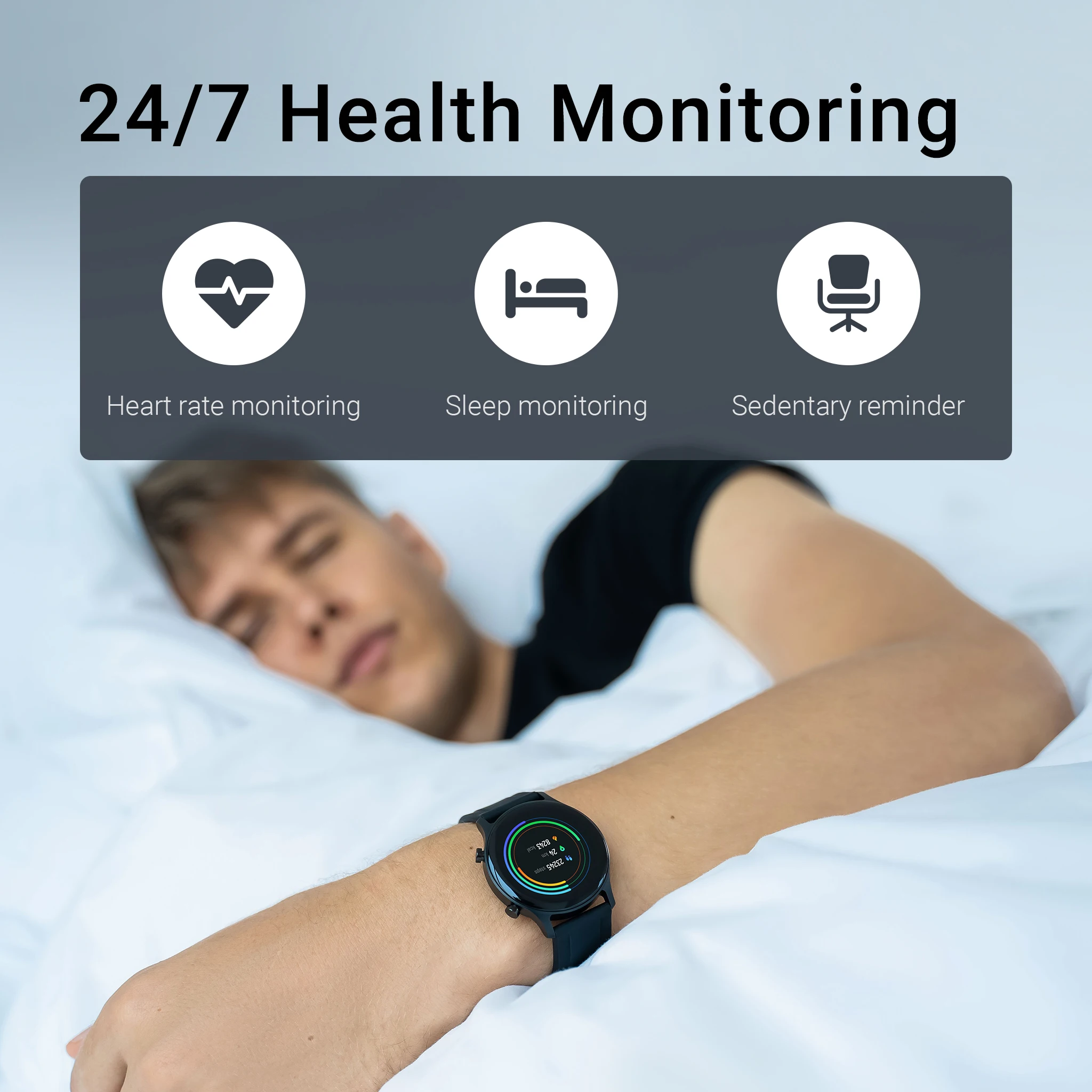 Haylou Solar RS3 LS04 GPS Smartwatch - 15 Days Battery Life