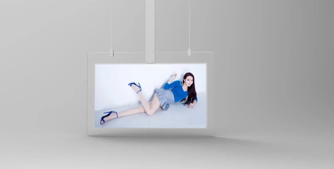 Hanging Double-sided Displays Super-slim Dual Sided Display For Windows ...