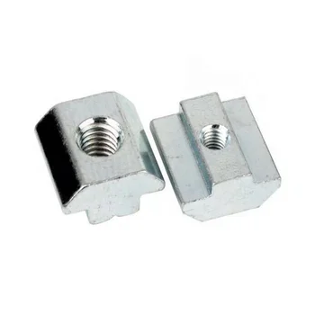 M4 M5 M6 M8 Self-aligning T-slot Sliding Nut For 4040 Aluminum Profile ...